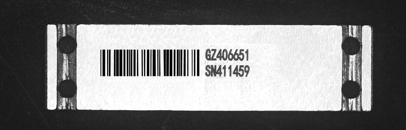 Machine Vision Barcode Detection